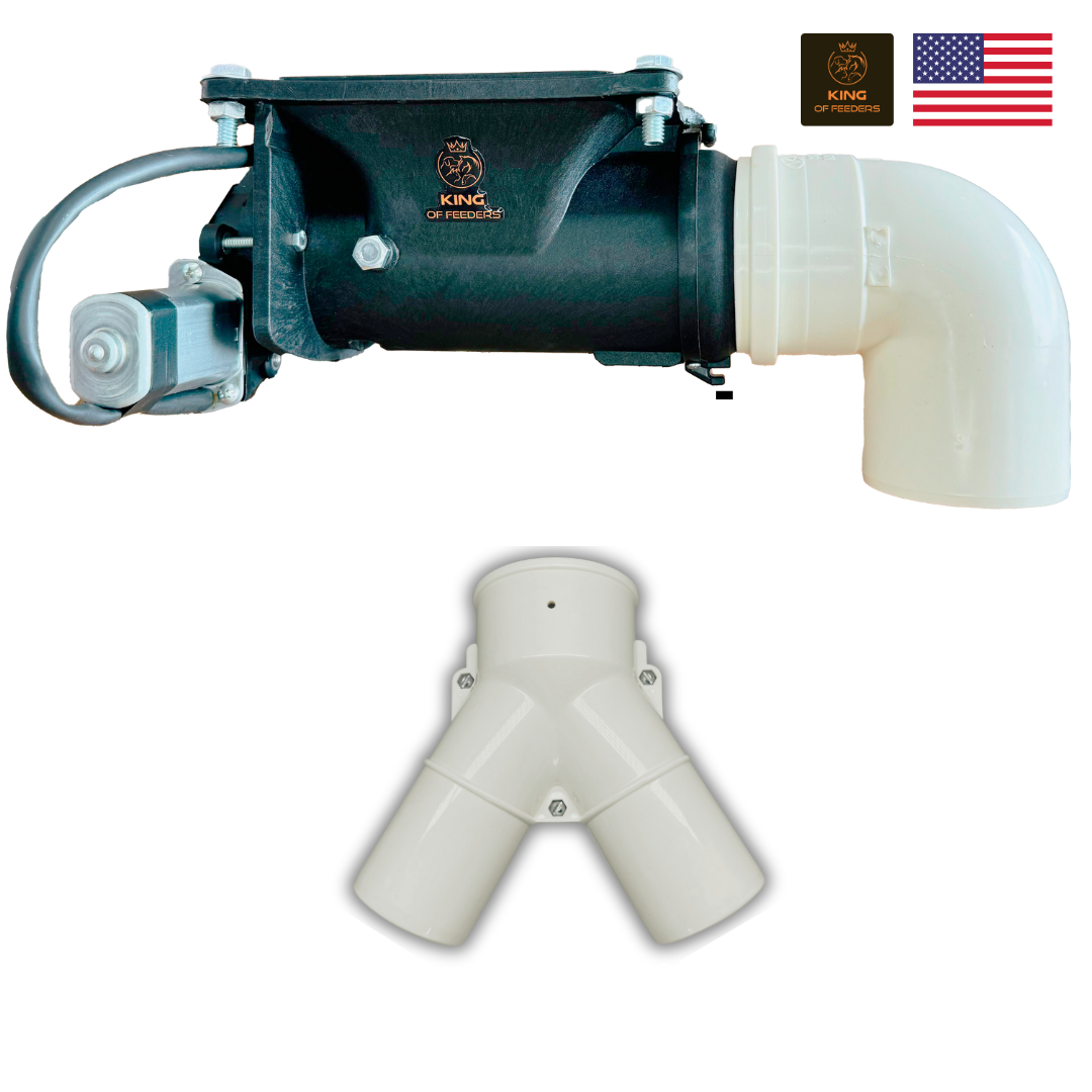 Automatic Pet Feeder Mechanism and Y-Splitter for Two Animals – King of ...